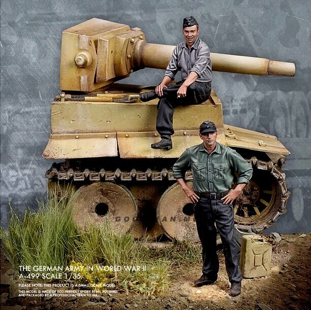 Смоляные модели солдаты 1/35 набор