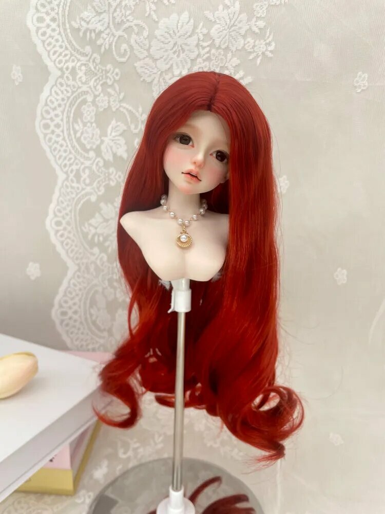 1/3 BJD Кукольный парик Подходит для кукол с окружностью головы 22-23 см