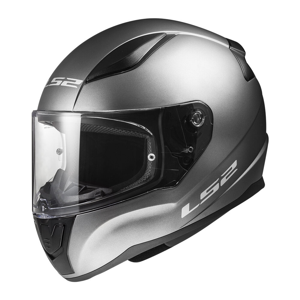 Мотошлем интеграл LS2 FF353 RAPID II SOLID (серый, XXL)