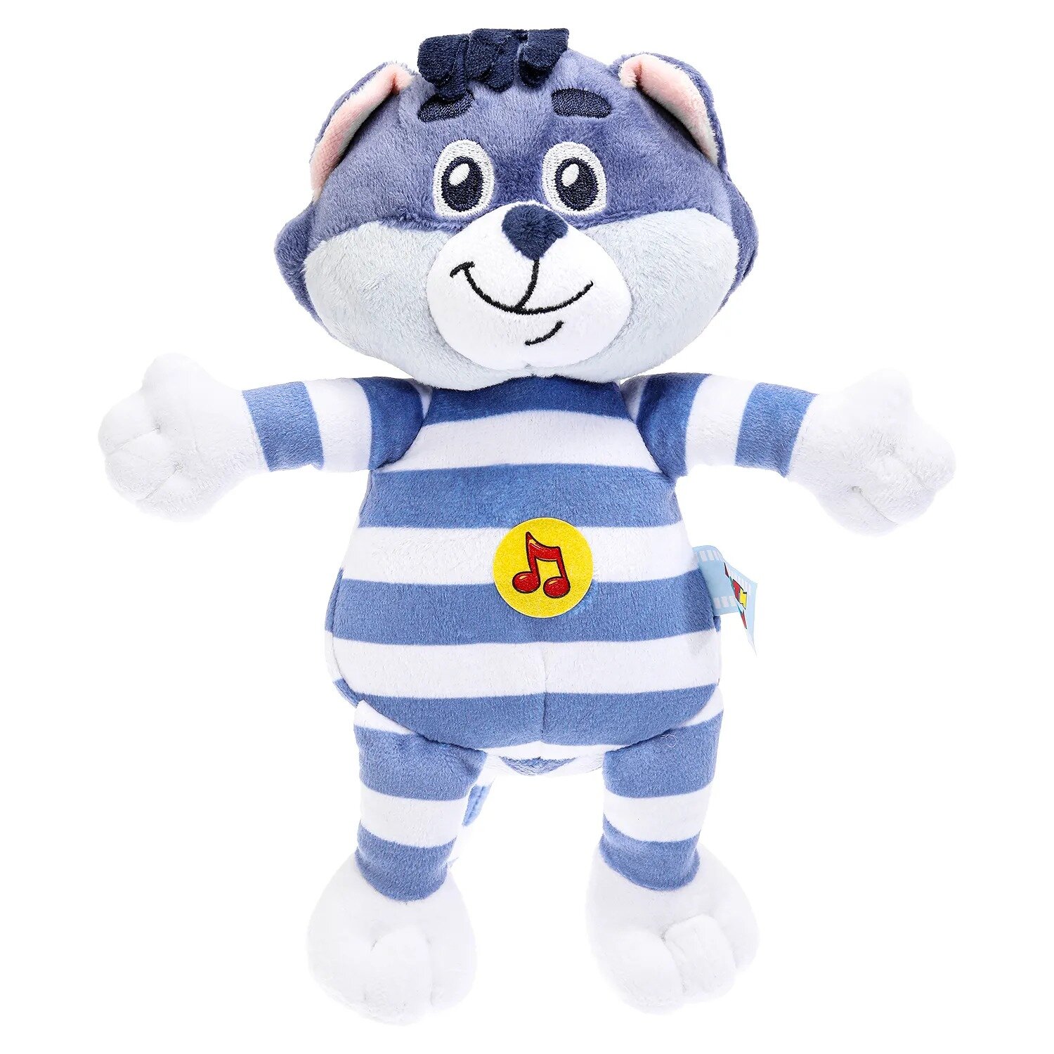 Мягкая игрушка Кот Матроскин 18 см музыкальная Мульти-Пульти V62523-18S-WOD