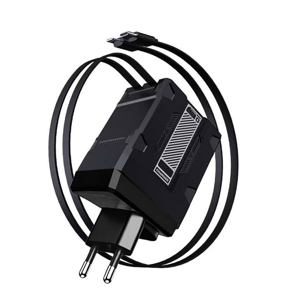 Механическое зарядное устройство на основе нитрида калия мощностью 120 Вт