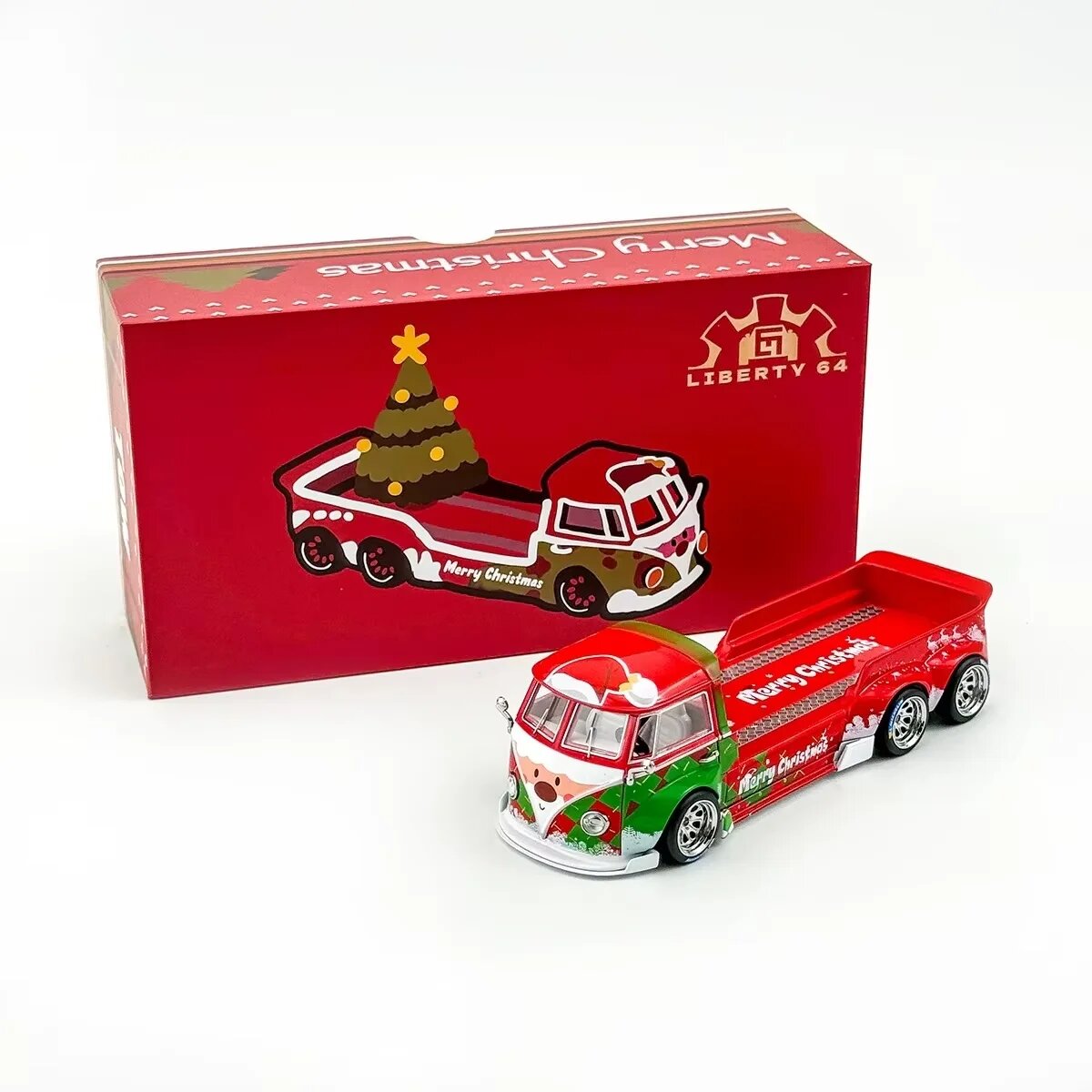 Liberty 1:64 VW Christmas Widebody T1 Фургон Liberty