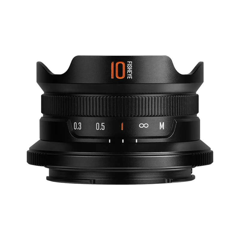 Объектив Brightin Star 10mm F5.6 рыбий глаз Nikon Z черный
