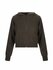 Худи Max Mara Zip-up knitted hoodie, размер 46, , коричневый
