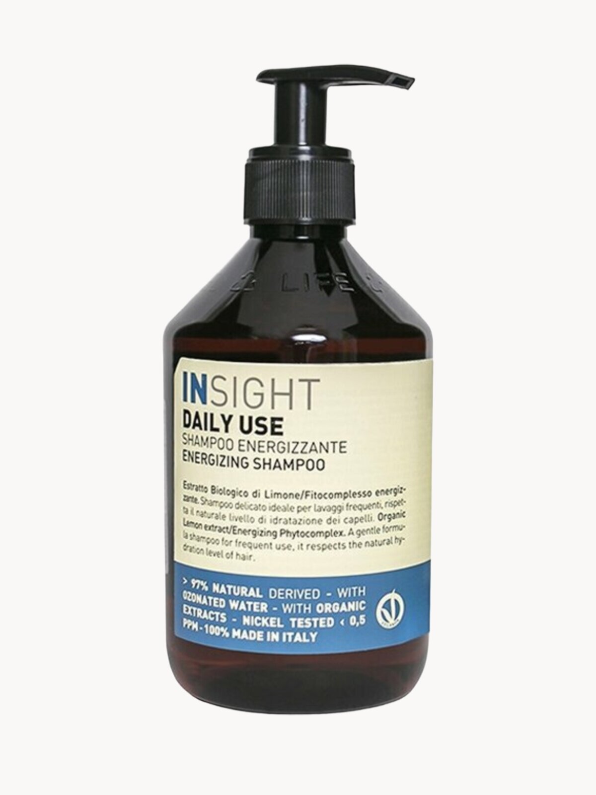 Шампунь для ежедневного использования Insight Professional DAILY USE с органическим экстрактом лимона, 400 мл