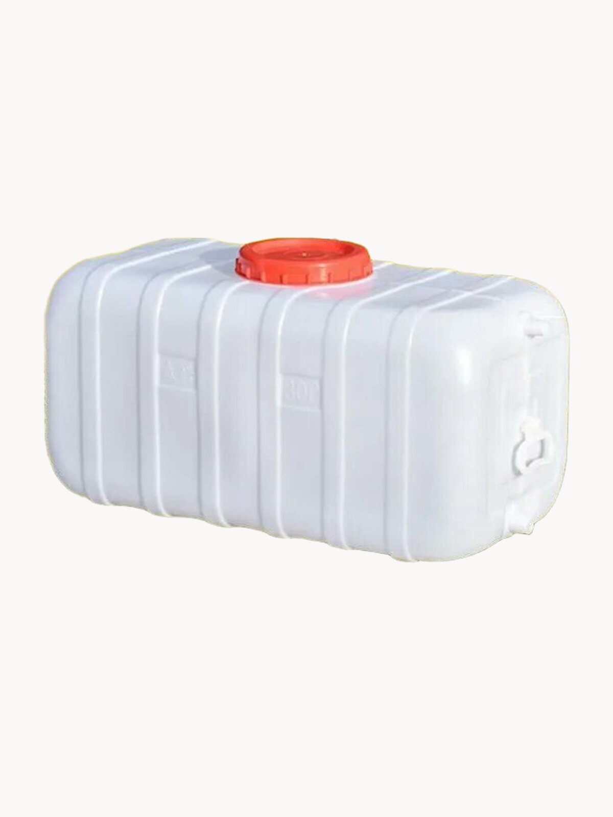 Садовая бочка объемом 128 л, размер 80x40x38 см, с крышкой, из ABS