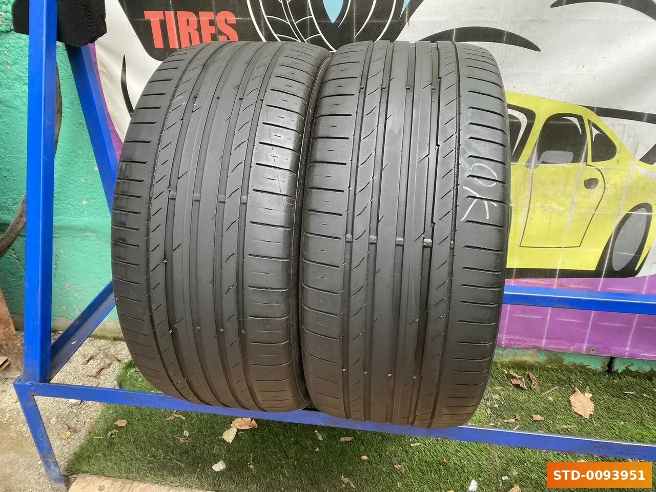 Комплект (2 шт) летних БУ шин Continental ContiSportContact 5 SUV 285/40 R21 45% износ 4440330587