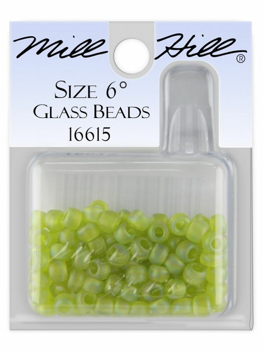 Стеклянный бисер Mill Hill Size 6 Glas Seed Beads (цв. 16615, 5.2 гр.)