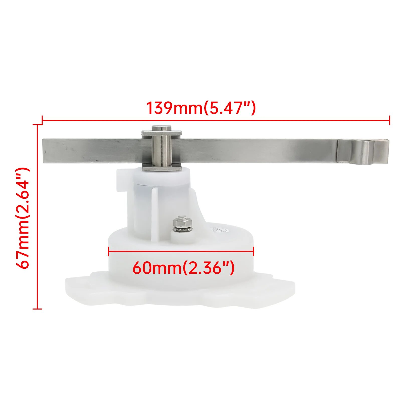 52 мм измеритель баланса лодки 0-190 Ом, измеритель обрезки лодки, индикатор наклона, цифровой указатель, 7-цветная подсветка для яхт, морской пехоты sensor