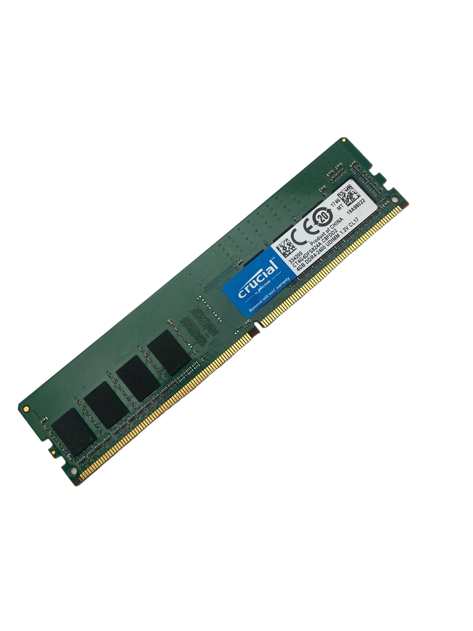 Оперативная память Crucial CL17 CT4G4DFS824A 4GB DDR4 2400 МГц