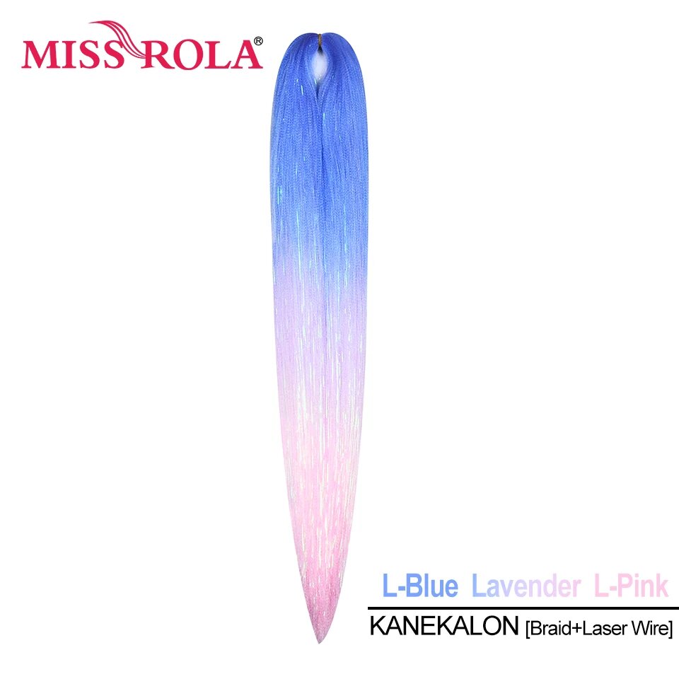 Синтетические косы Miss Rola Yaki прямые 28 дюймов 100 г Kanekalon Laser Wire