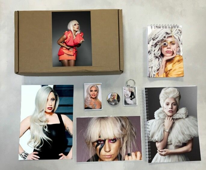 Бокс Леди Гага, Lady Gaga №8, Товары с вашими картинками