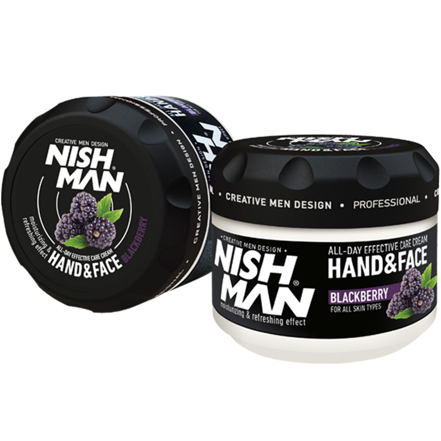 Крем для РУК И лица NISHMAN HAND & FACE CREAM 300 ML BLACKBERRY EXTRACT Аромат: ежевика, 300 мл