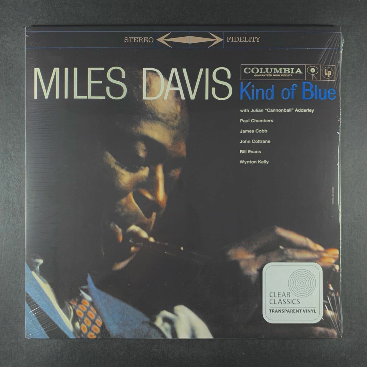 Miles Davis - Kind Of Blue (Прозрачная виниловая пластинка)
