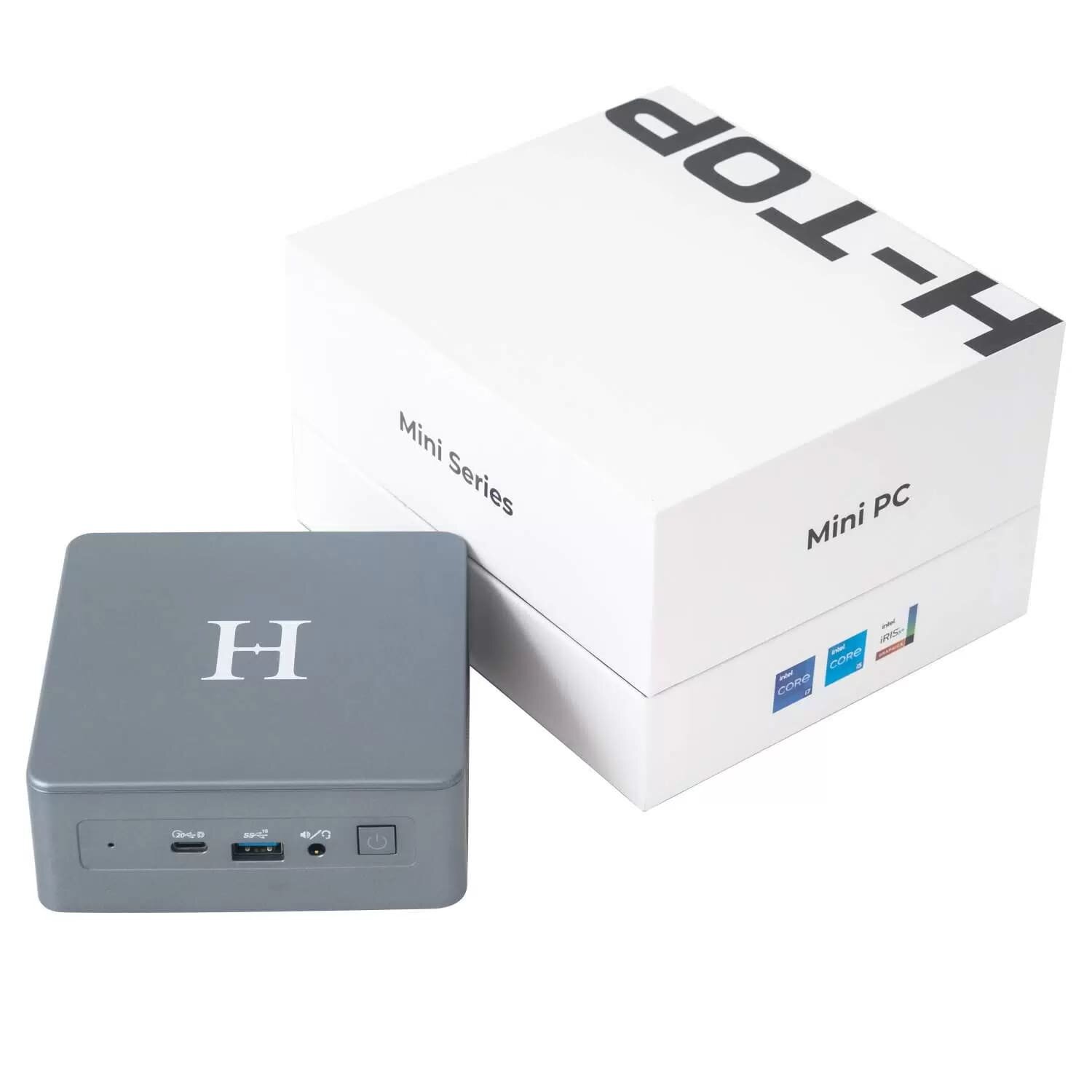 Мини ПК H-top MAK1, Intel Core-i7 1195G7 2.9 ГГц, RAM 16 ГБ, SSD 512 ГБ, WIN11 T74E4W
