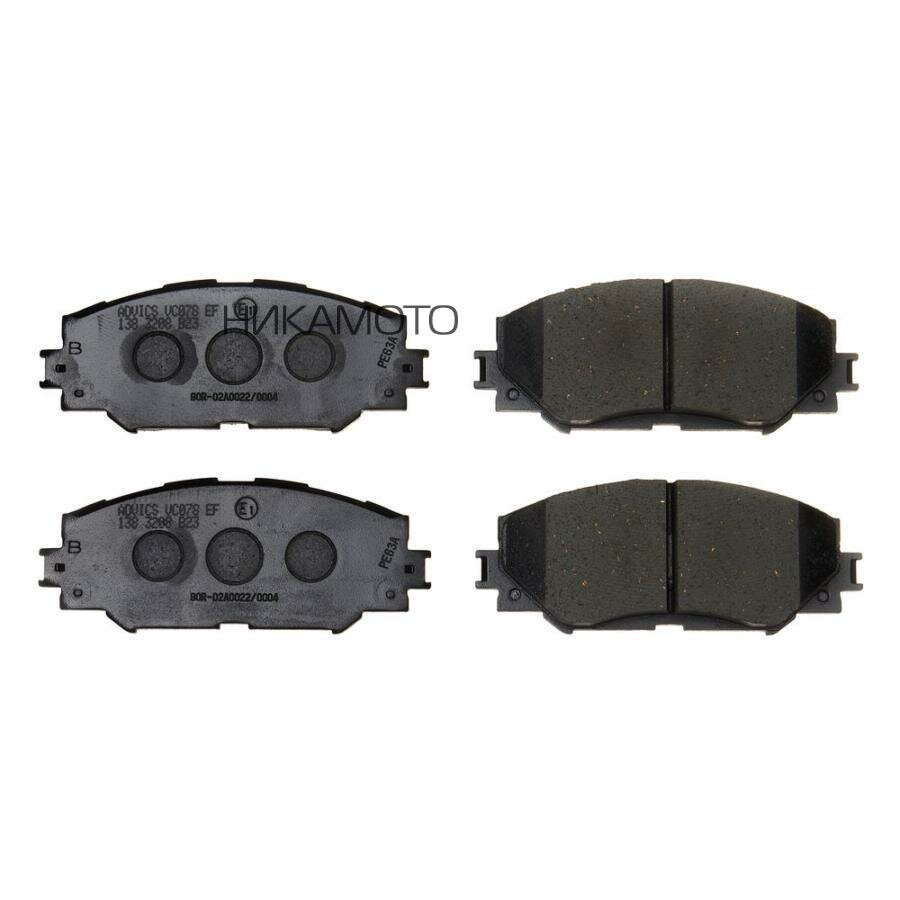 ADVICS A1N128 Дисковые тормозные колодки ADVICS передние