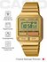 Наручные часы CASIO Vintage, серый/золотой