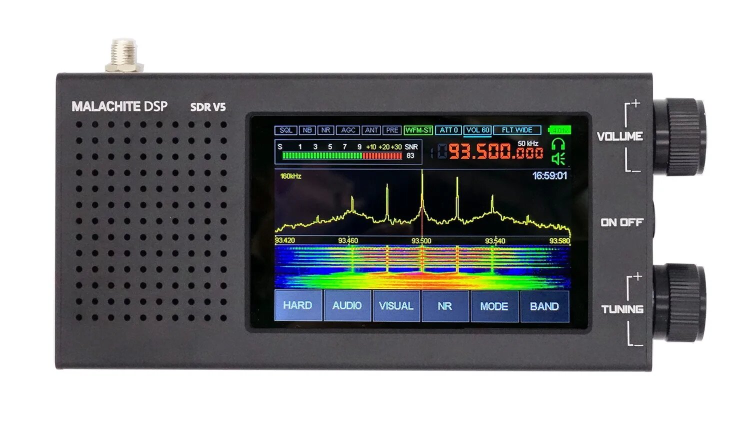 TERRIFIC Malachite DSP V5 SDR Радиоприемник