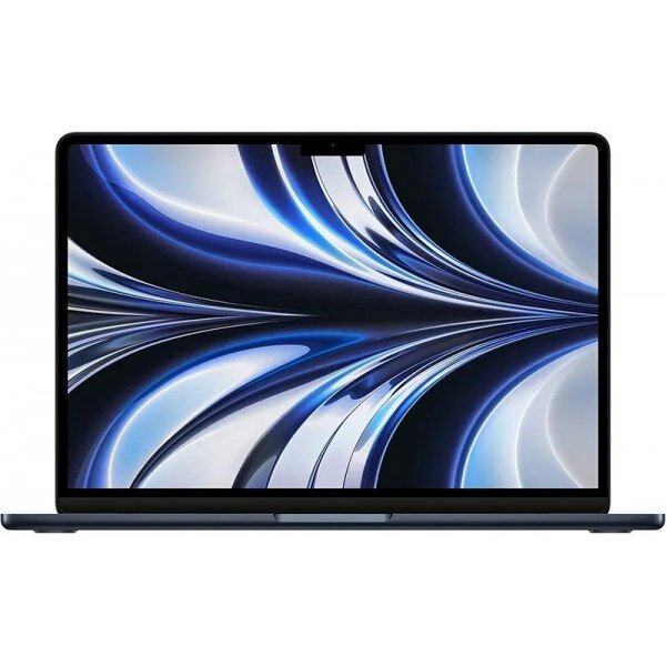 Ноутбук Apple MacBook Air A2681 13.6", IPS, Apple M2 8 core 3.5ГГц, 8-ядерный, 16ГБ 256ГБ SSD, Mac OS, полночный (z16000a54)
