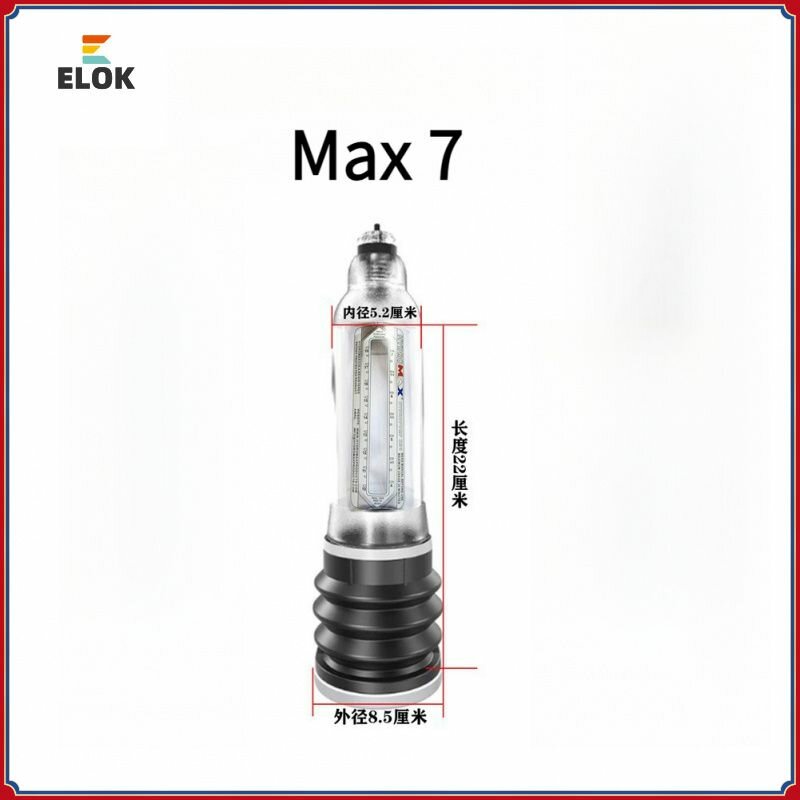 Гидропомпа Bathmate HydroMax 7 синяя вакуумная помпа для члена мужчин для увеличения пениса