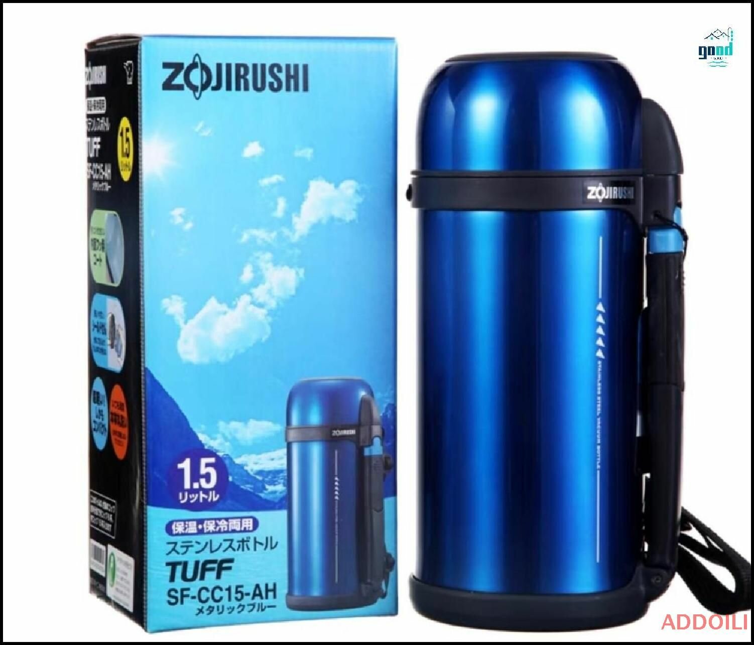 Термос Zojirushi SF-CC15 AH 1.5 л, синий-good value