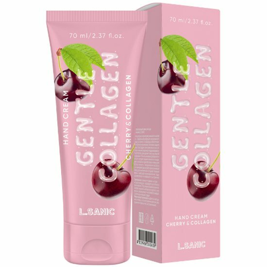 Коллагеновый крем для рук L.sanic с вишней, 70 мл