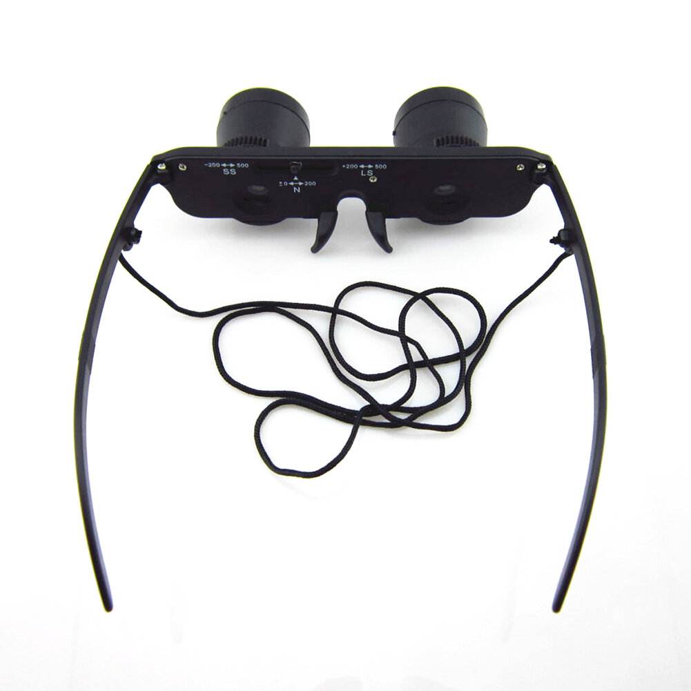 Бинокль 3 в 1 для просмотра драм, рыбалки и увеличения близких объектов, 3-кратное увеличение, компактный и портативный дизайн