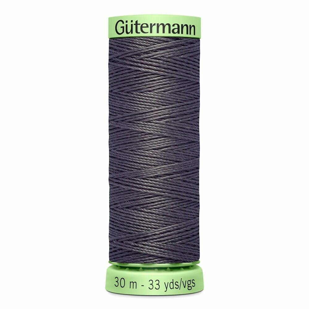 Декоративная нить Gutermann Top Stitch 30/30 м для декоративной отстрочки, 100% полиэстер, цвет 702 мышино-серый, 5 шт (3)