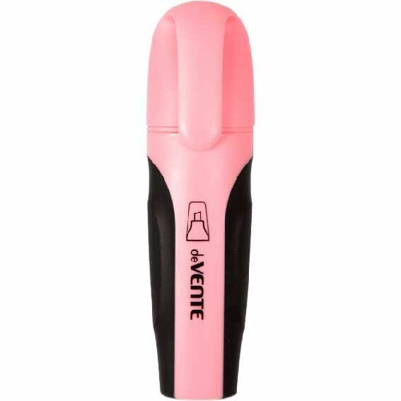 Текстмаркер deVENTE "Pastel", розовый, скошенный, 1-5 мм (5045901)
