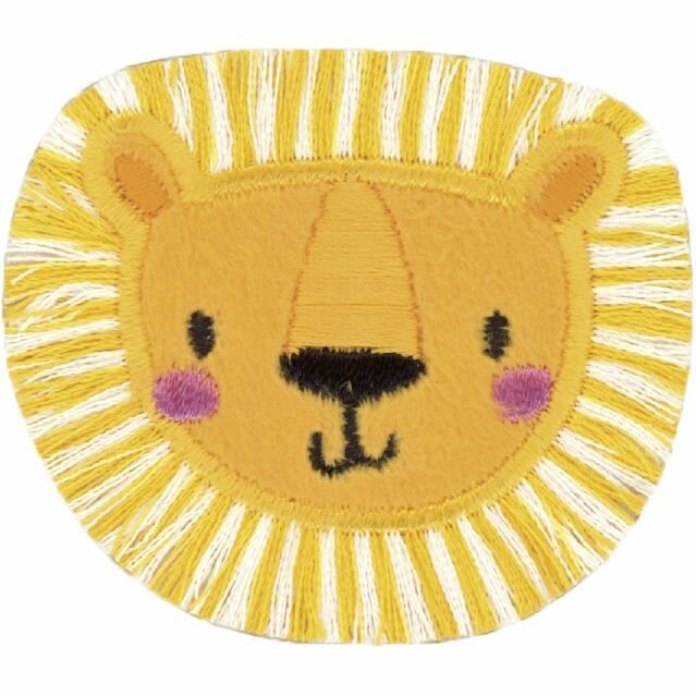 Термоаппликация HKM "Лев" желтый