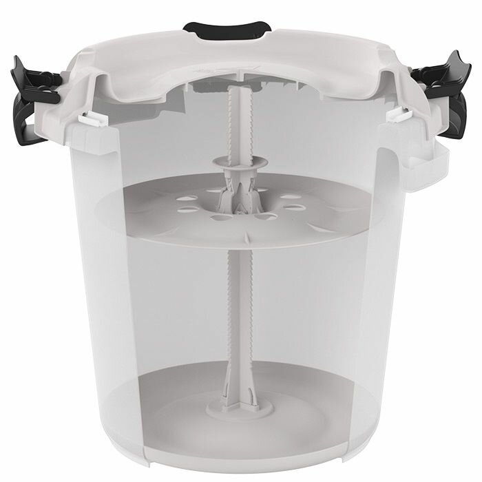 Пищевая бочка Альт-Пласт для засолки, пластик, с гнетом и герметичной крышкой, 20 л (АП 553)