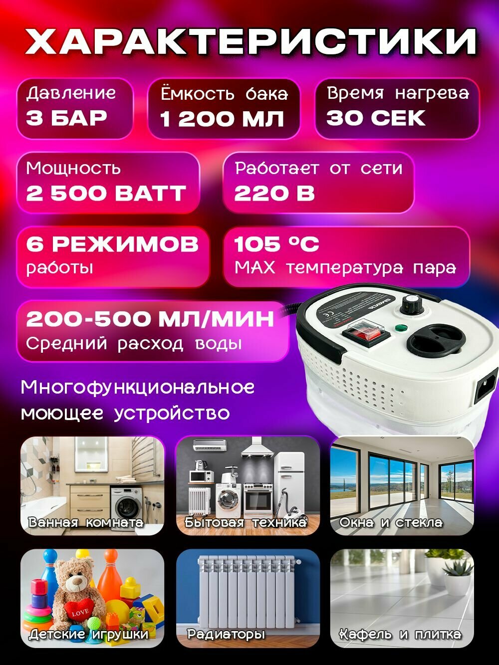 Пароочиститель — фото 1