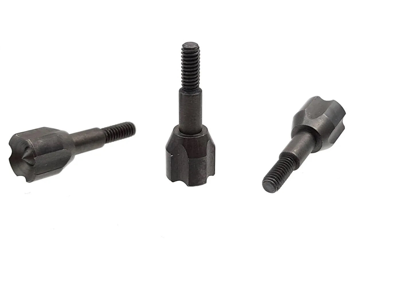 Наконечник, шокер "Bola", 3 шт. в комплекте, черный, 11x11мм.