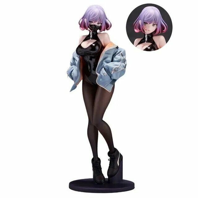 Девушка в маске Луна Секси Аниме Фигурки Аструм Дизайн 24 см