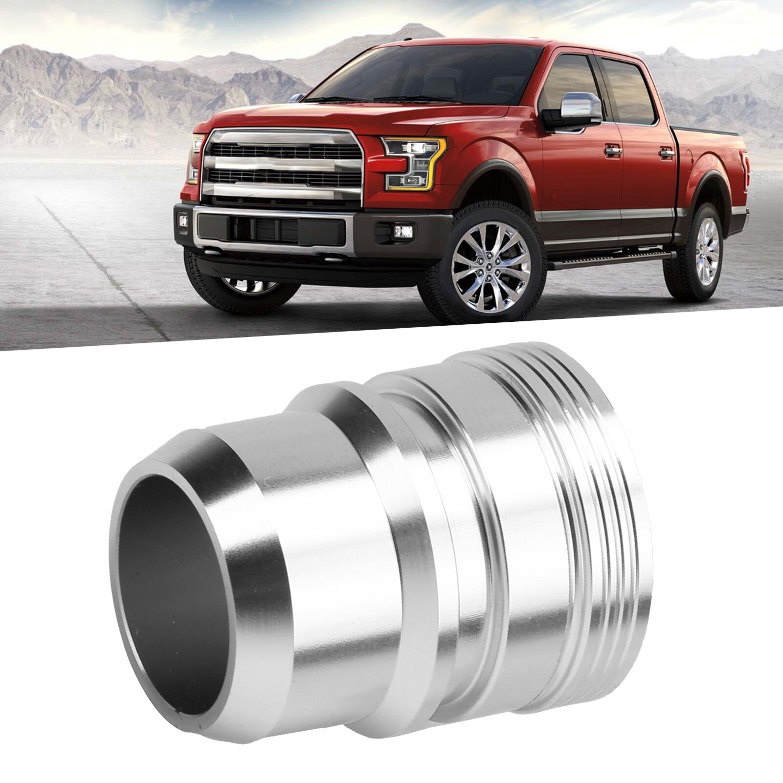 Автомобильный модуль UPR VTA Blow Off Valve Mod, замена заглушки для двигателей Expedition Ecoboost 2015‑2021 гг, серебристый