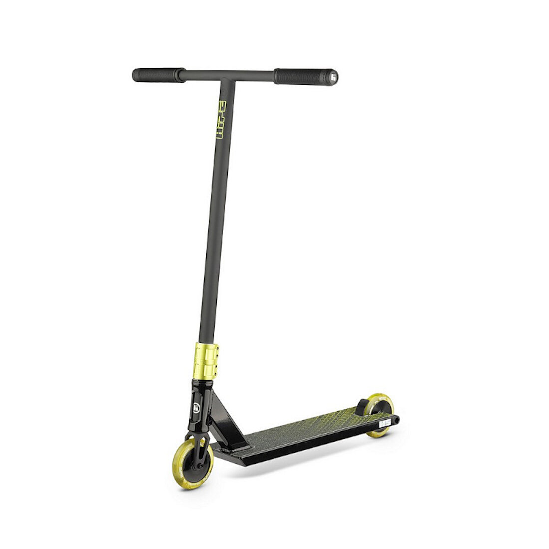 Трюковой самокат Hipe "H5", Стрит, SCS, до 170см - 2022 Black/Lime