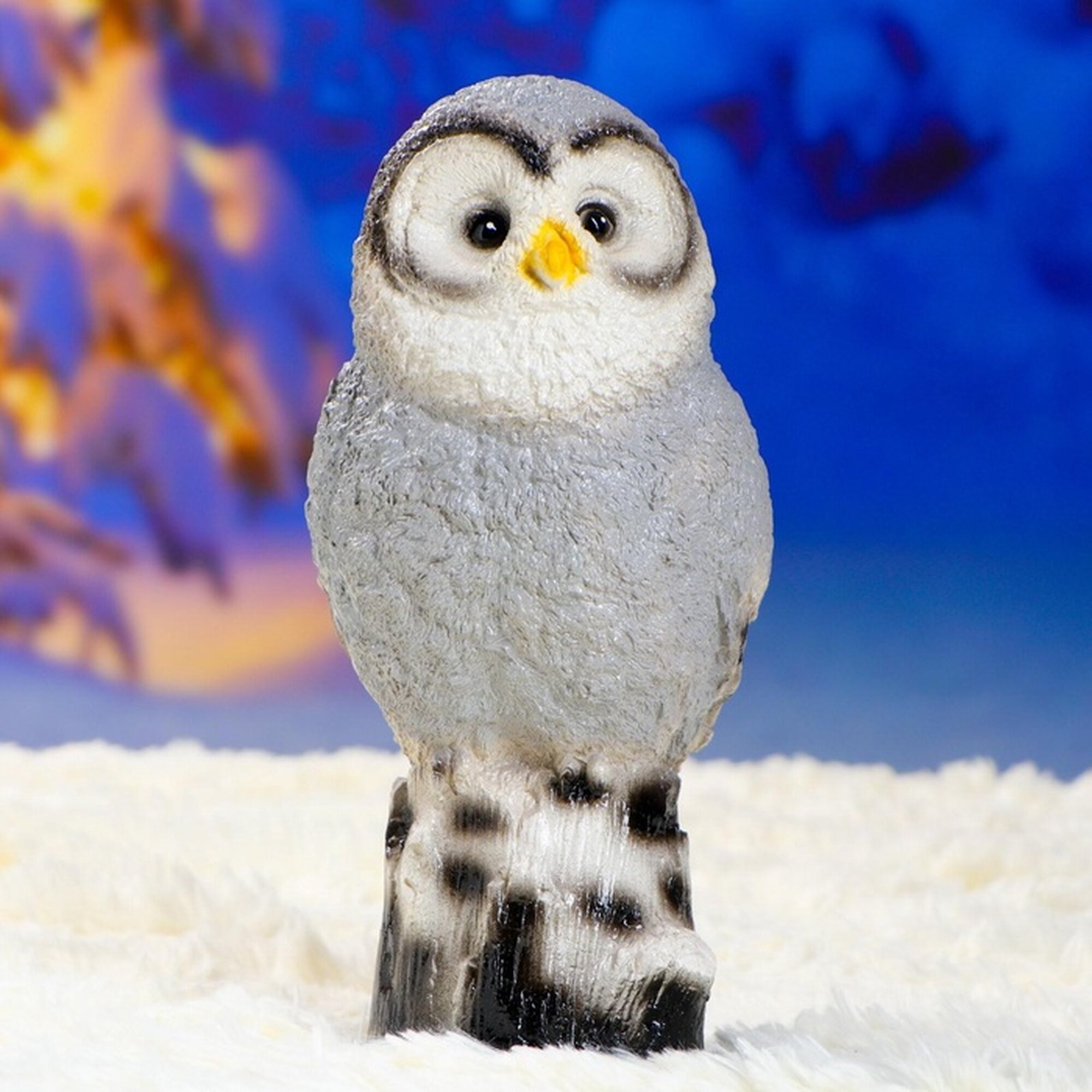 Садовая фигура Хорошие сувениры "Сова на дереве", гипс, 26 см