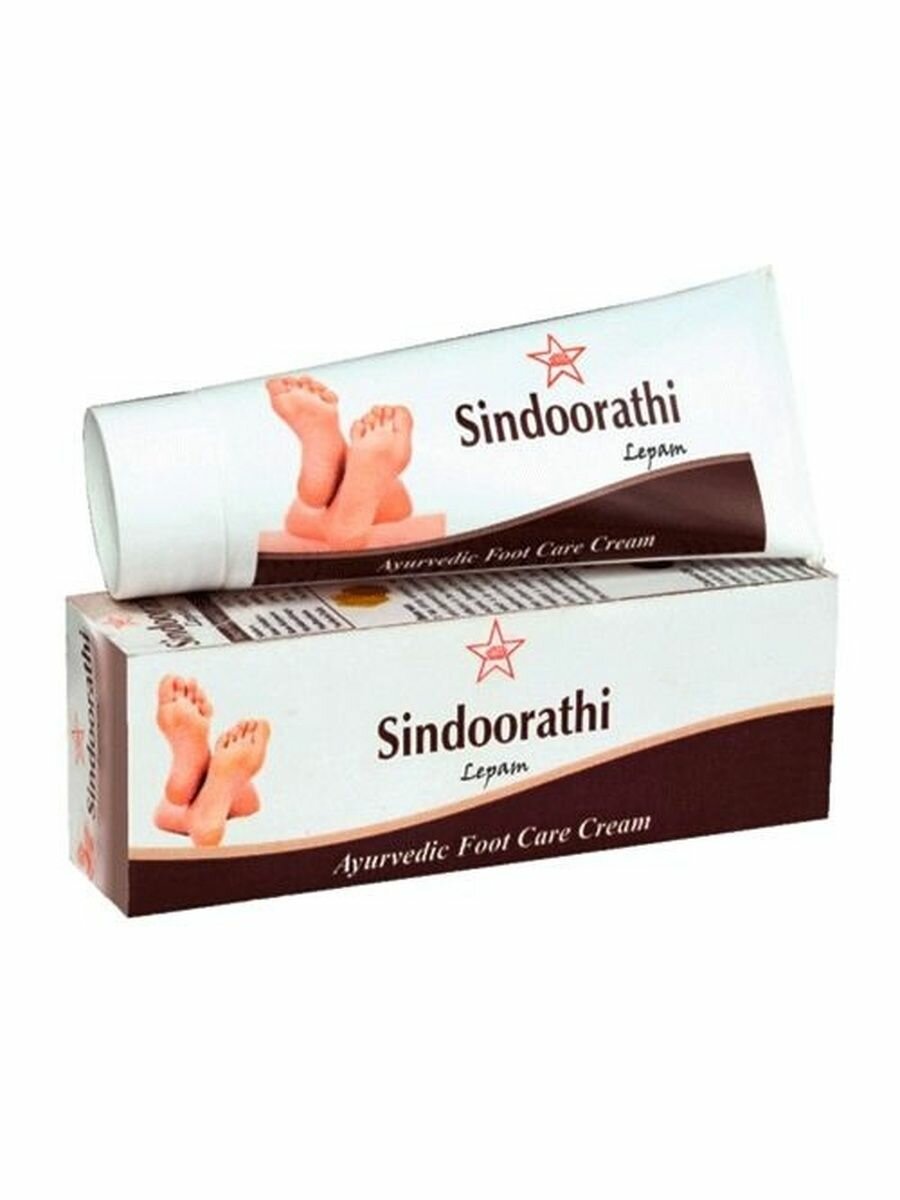 Синдуради - мазь от трещин на пятках / Sindoorathi Lepam 35 гр