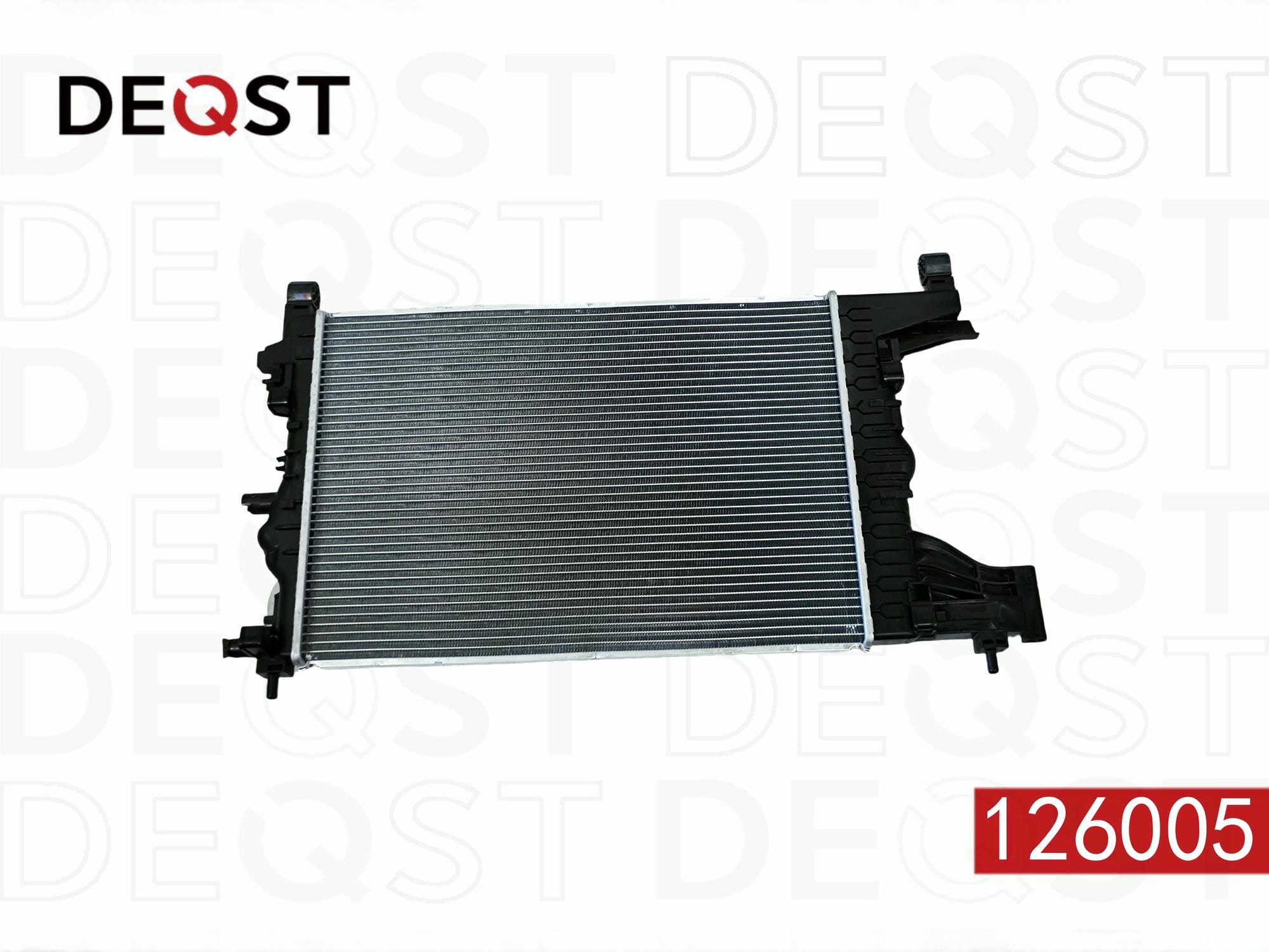 Радиатор охлаждения Deqst 126005 Chevrolet Cruze 1.6/1.8 (09-), ORLANDO, Zafira C 1.8 (10-), Opel Astra J 1.4, 1.6, 1.8 (09-