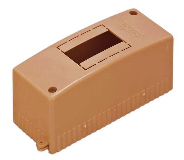 Бокс навесной 1-2 мод. 127х53х60 IP30 без двери Рувинил коричневый