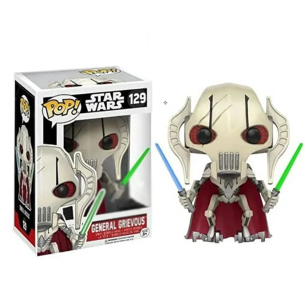 Pop Star Wars Queen Amidala #29 General Grievous #129 with box