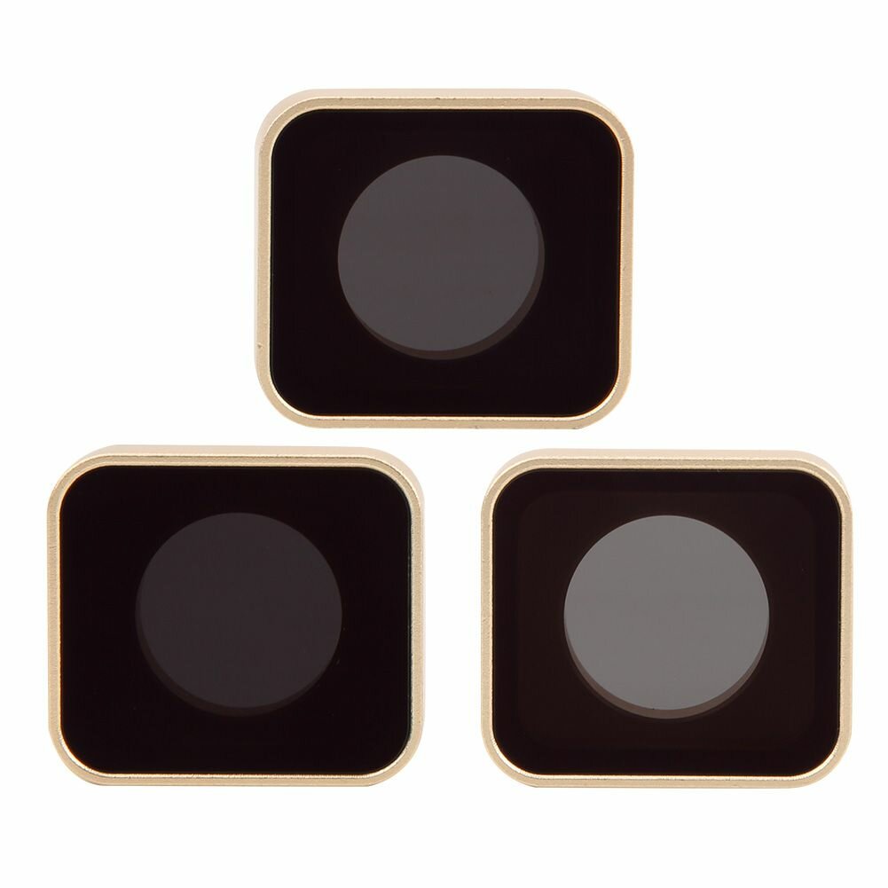 Фильтры объектива ND8 ND16 ND32 для экшн-камеры GoPro 5 6 7, дайвинг-фильтр нейтральной плотности, аксессуар для подводной фотосъемки