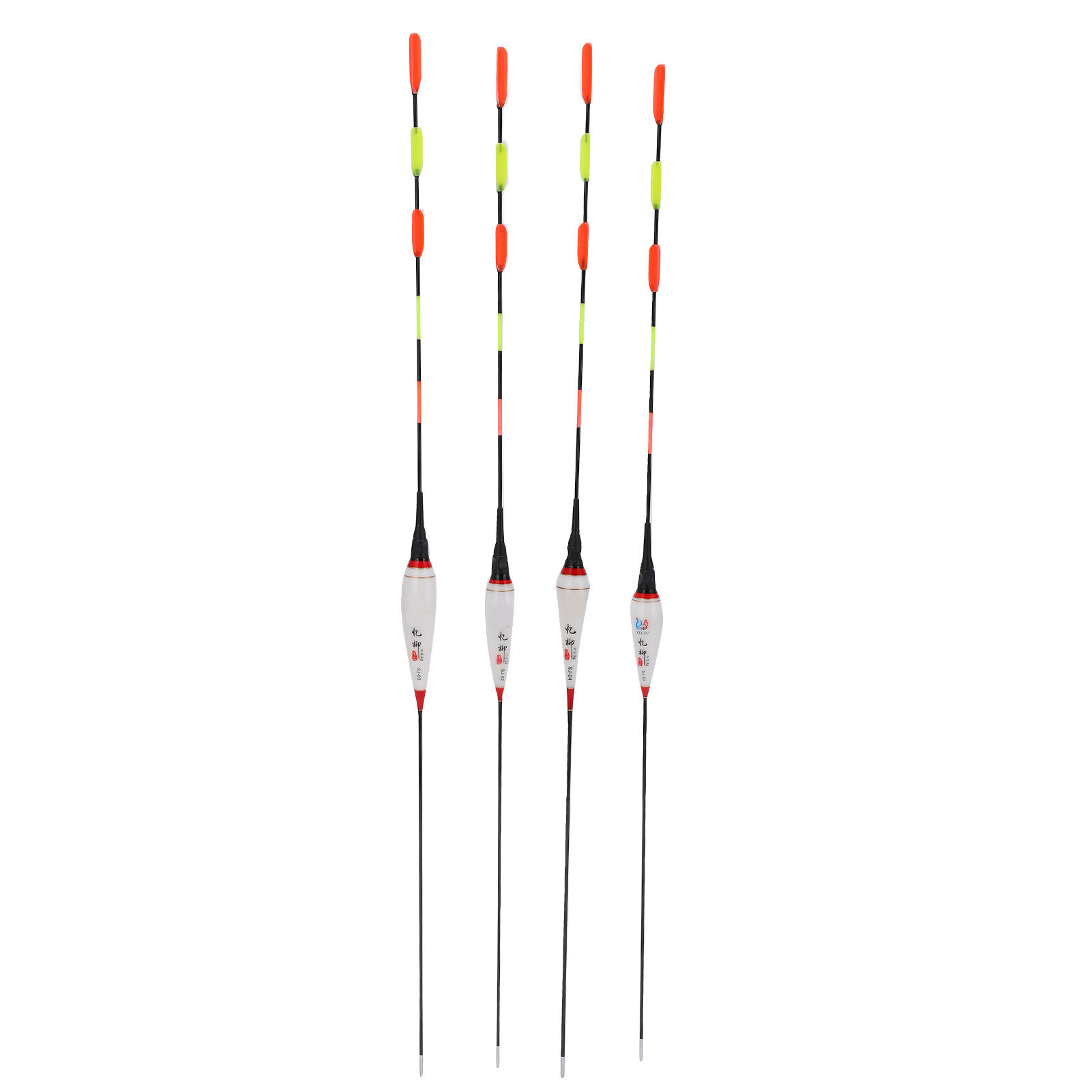 4PCS Fishing Float Bite Shadowless Waterproof Nano Night Electronic Buoy for