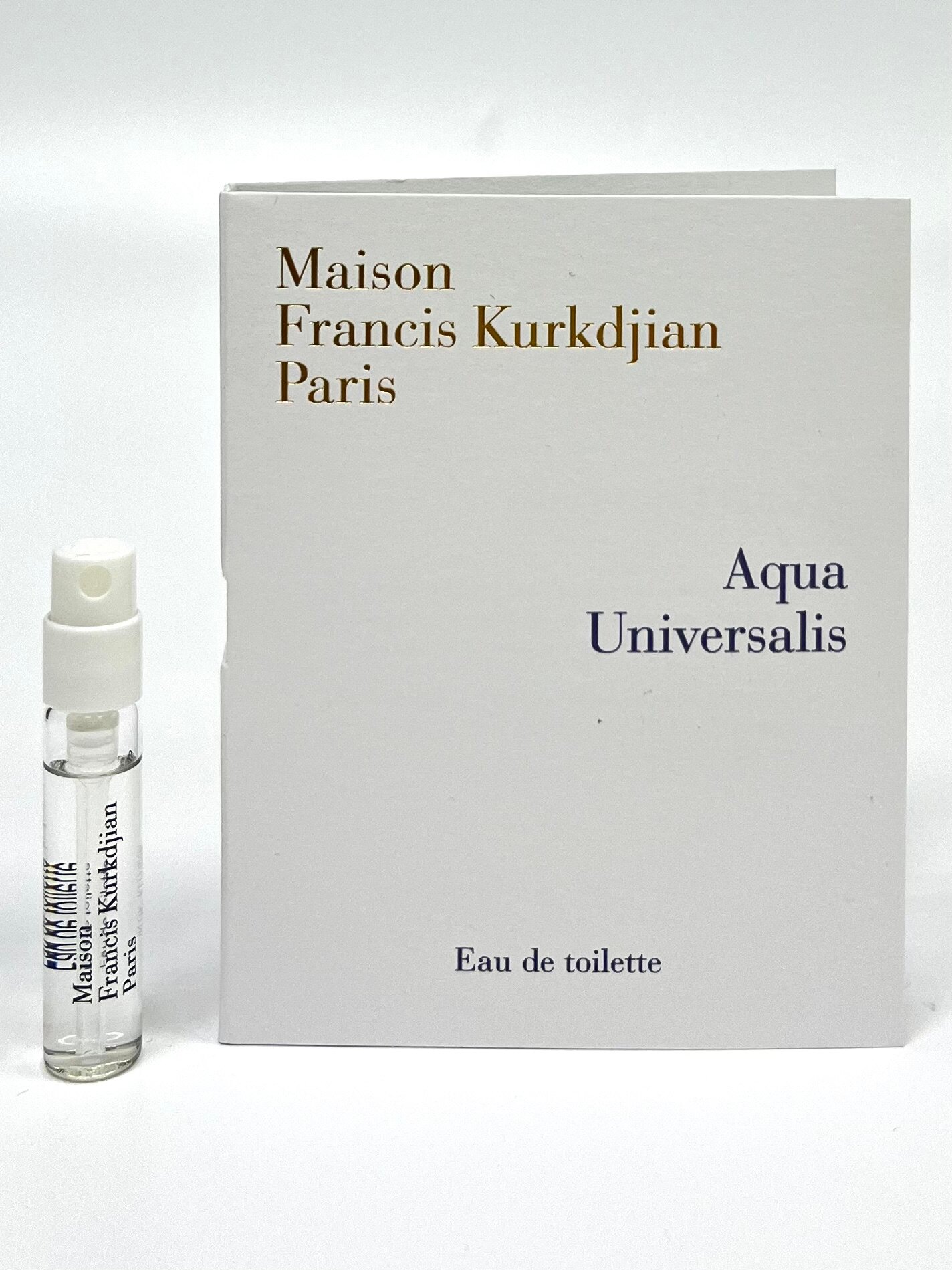 Туалетная вода женская мужская Maison Francis Kurkdjian (MFK) AQUA UNIVERSALIS 2мл унисекс (edT - eau de Toilette)