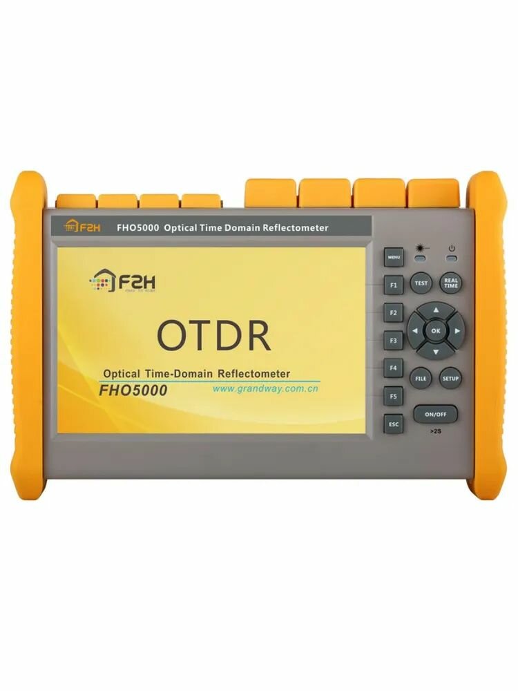 Grandway FHO5000-D35 Оптический рефлектометр, 1310/1550 нм, 35/33 дБ, VFL, PM, TS, LS, FM
