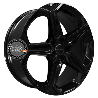 Диск автомобильный литой Khomen Wheels KHW1909 (Lexus NX) 19x7.5 5x114.3 et35 dia60.1 Black