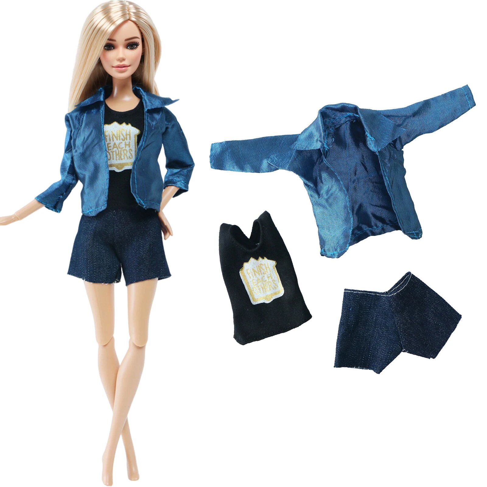 Комплект кукольной одежды для кукол 11,5 дюймов 18