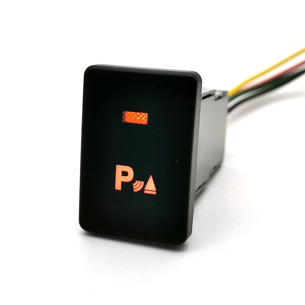 Переключатель Parking Radar, DC 12V, для Toyota Corolla, Camry, Yaris, Hilux