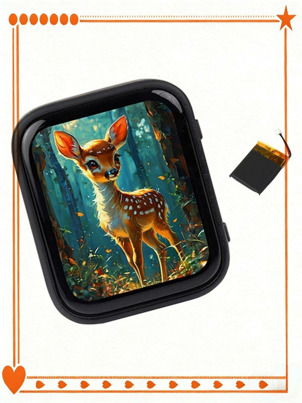 Развитая плата с AMOLED-дисплеем 1,8 дюйма и функцией голосового управления, Пакет B