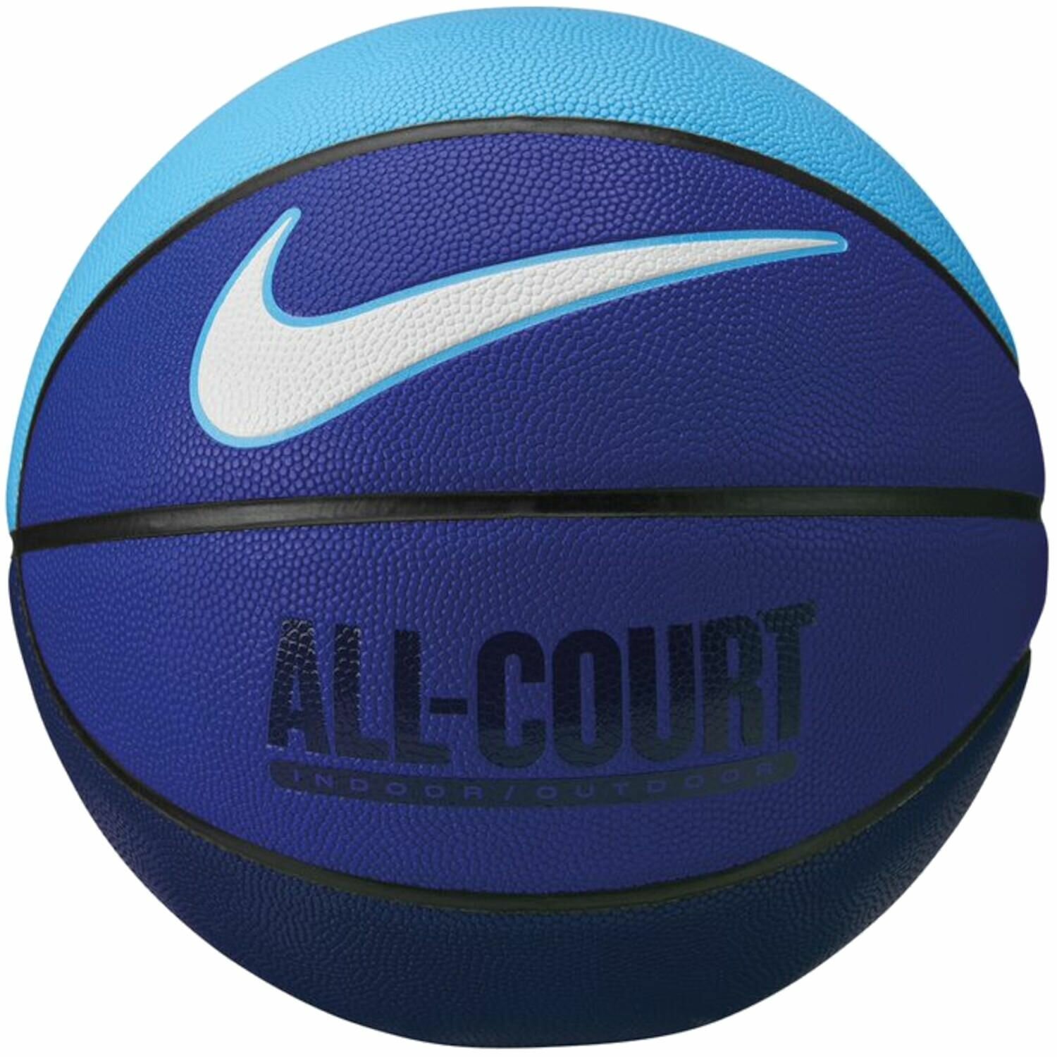 Мяч Nike Everyday All Court 8P размер 7 баскетбольный, Decathlon, Цвет: Синий, Размер: 7